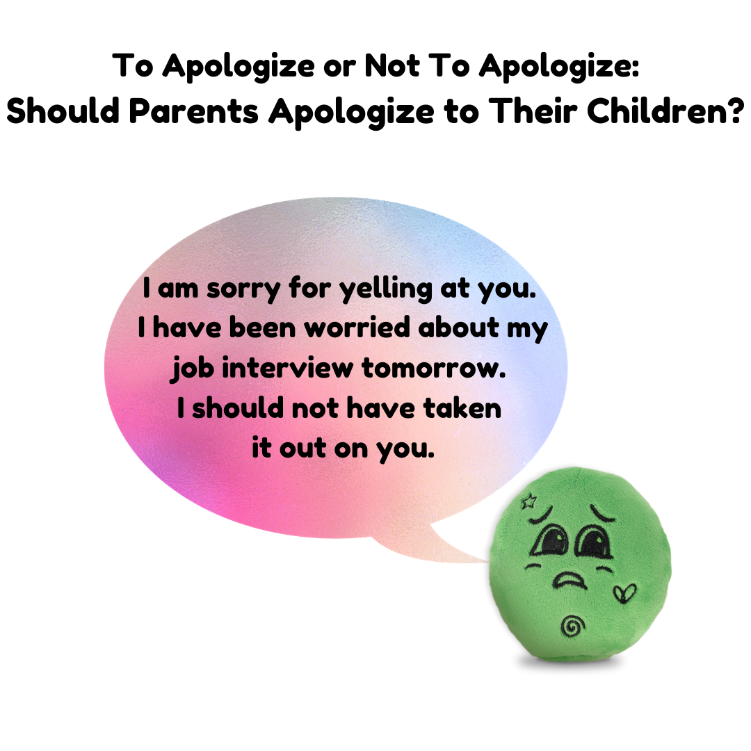 To Apologize or Not To Apologize: Should parents apologize to their ch ...